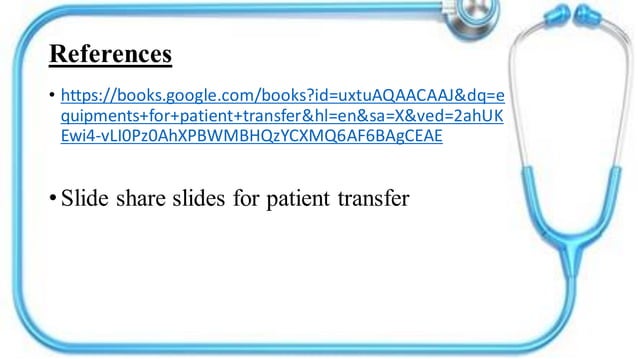 Patient transfer presentation | PDF | First Aid | Injuries