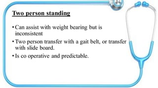 Patient transfer presentation | PDF