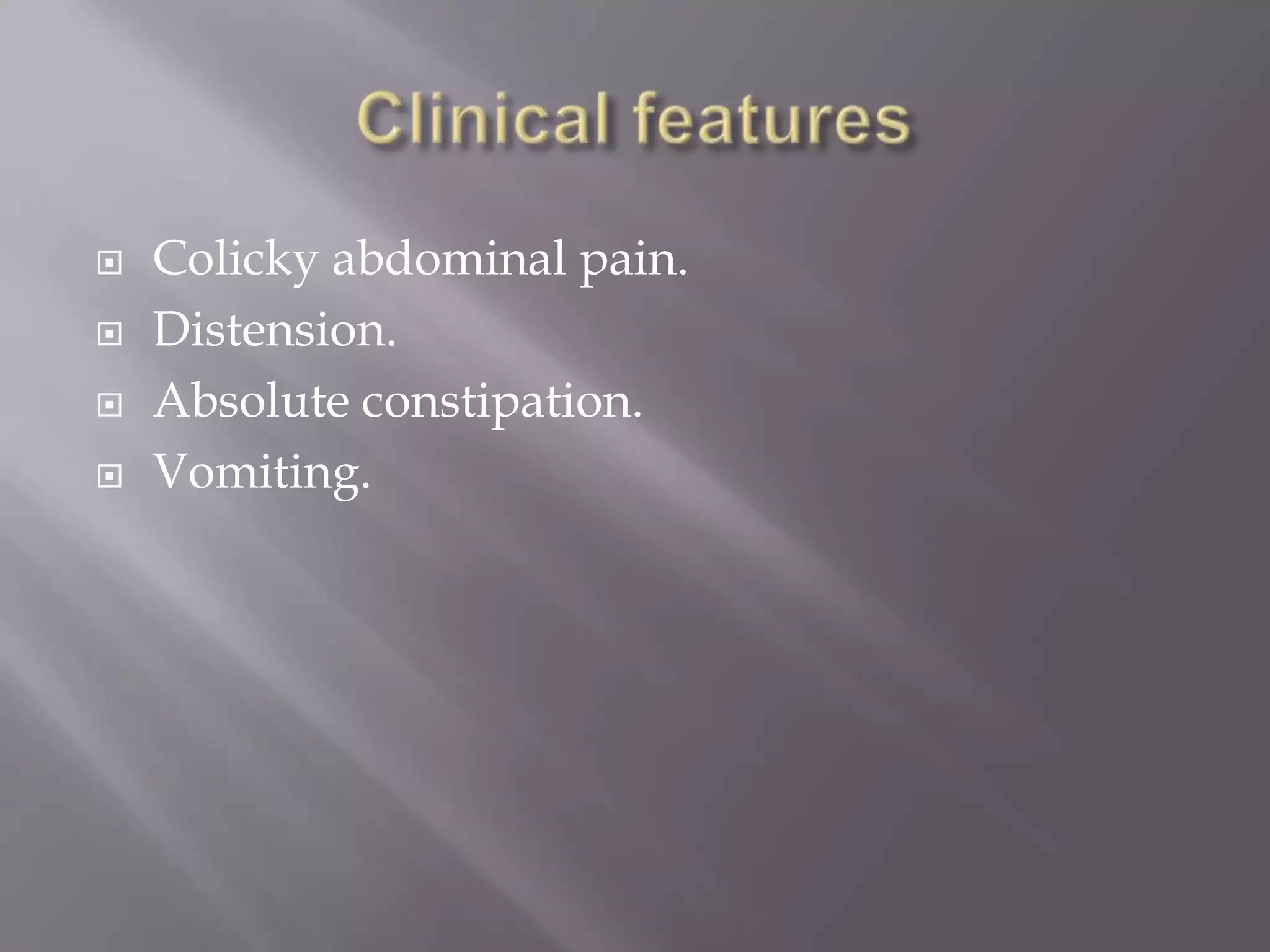 Patient with chronic constipation & abdominal distension | PPTX