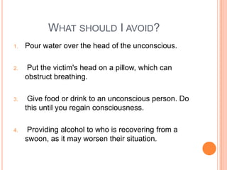Patient with fainting | PPTX