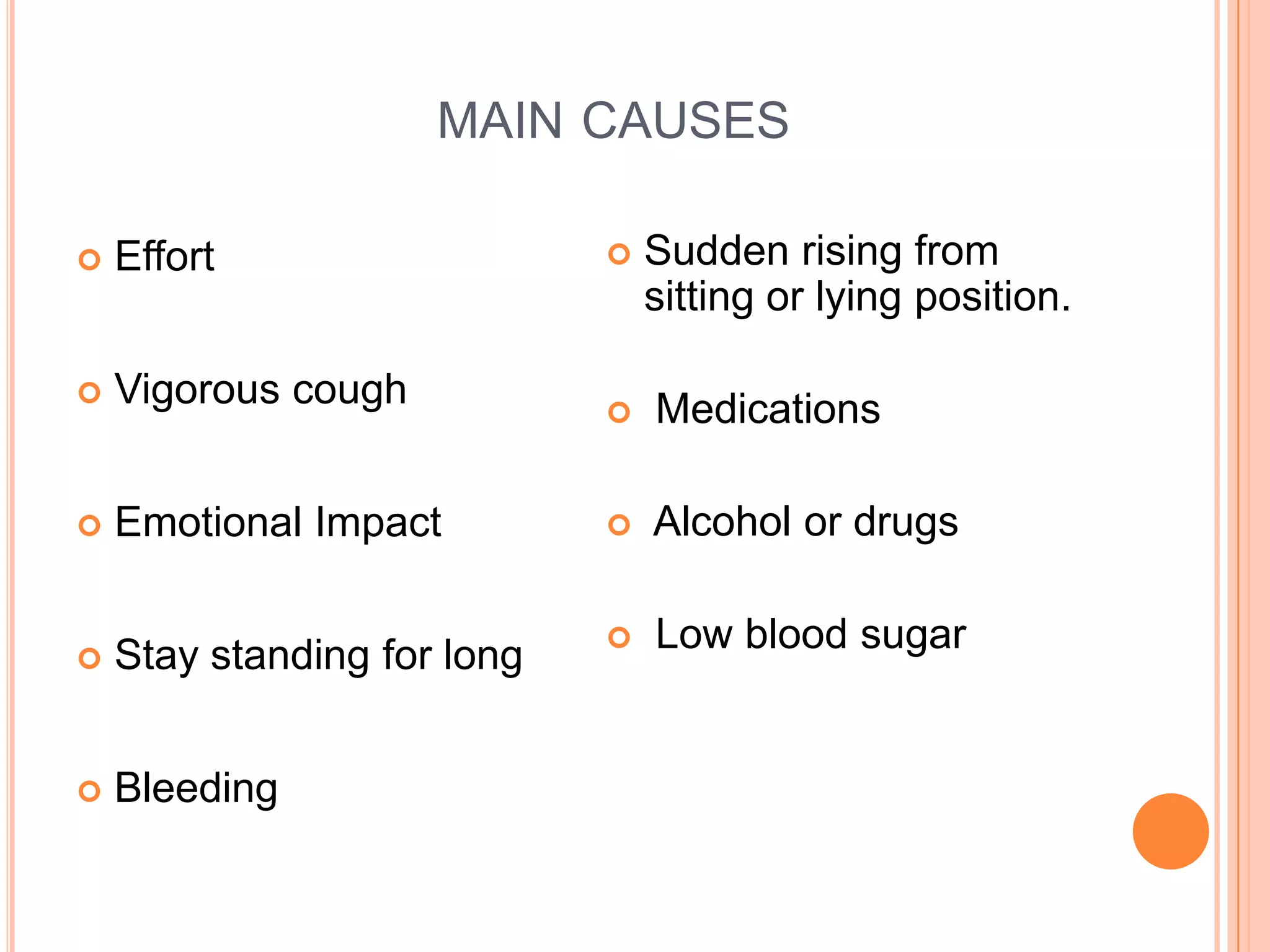 Patient with fainting | PPTX