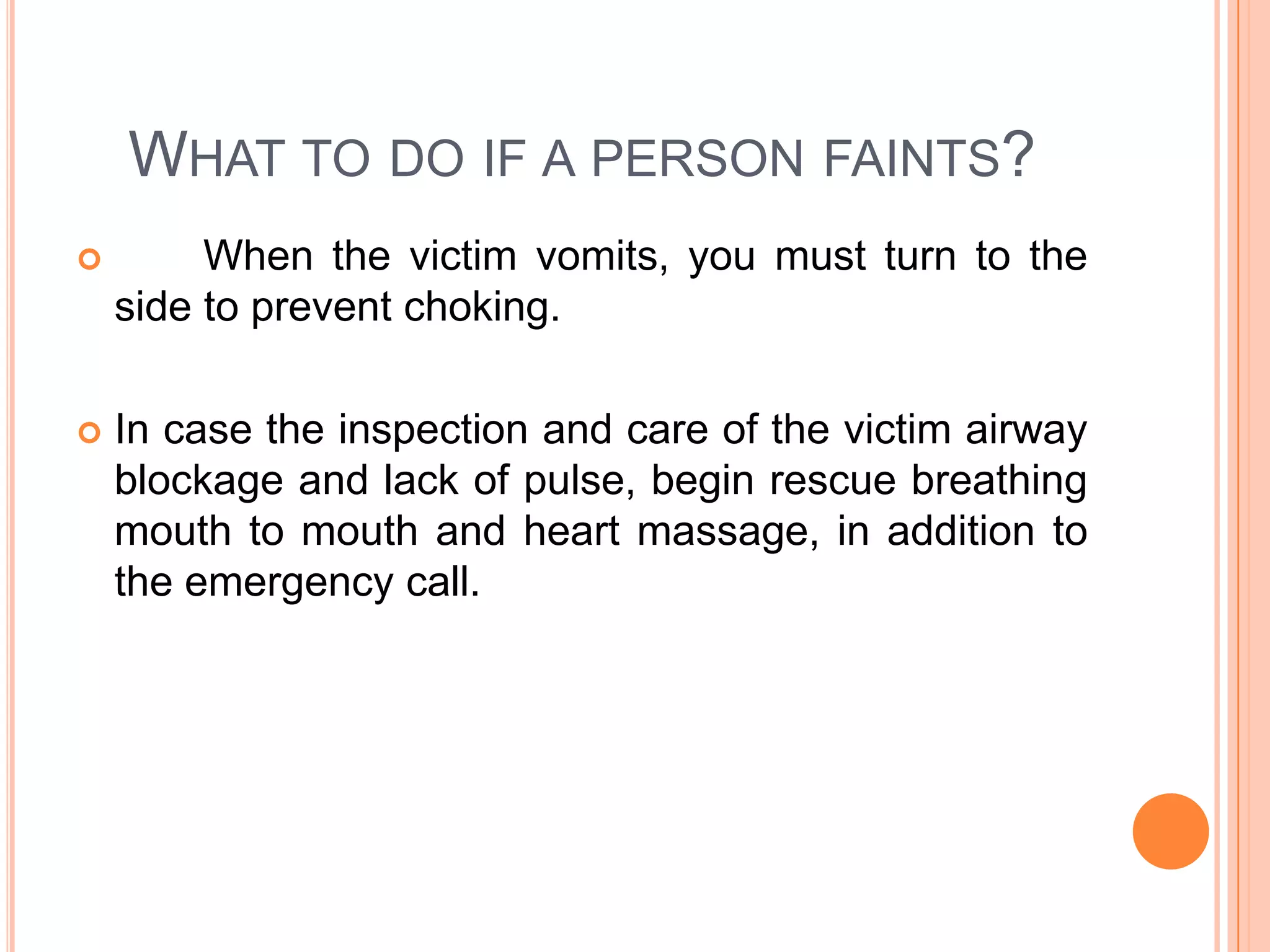 Patient with fainting | PPTX
