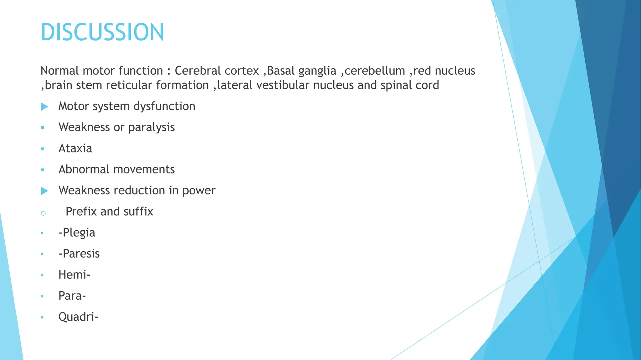 APPROACH TO A PATIENT PRESENTING WITH LIMB WEAKNESS | PPTX