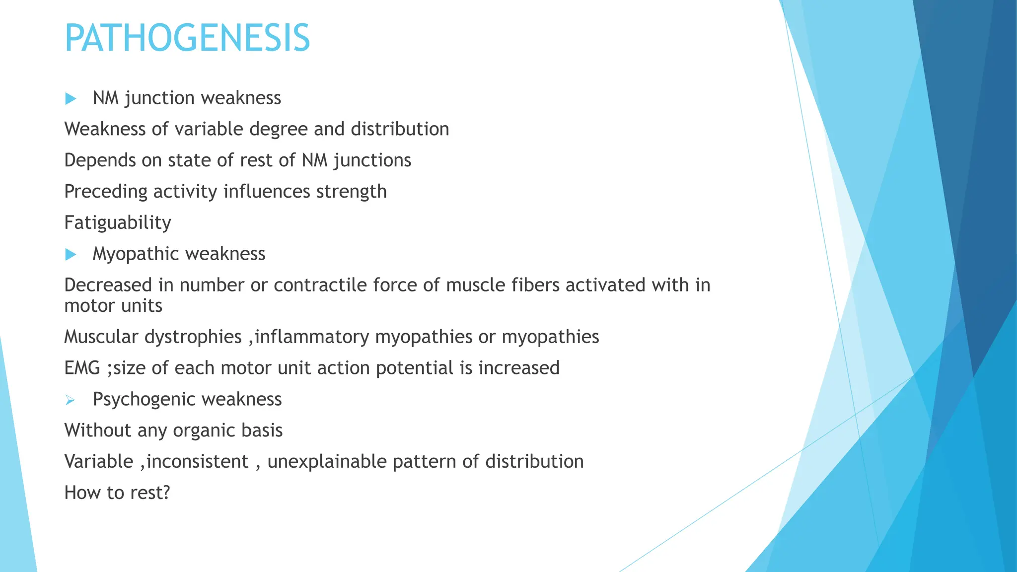 APPROACH TO A PATIENT PRESENTING WITH LIMB WEAKNESS | PPTX