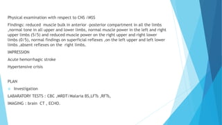 APPROACH TO A PATIENT PRESENTING WITH LIMB WEAKNESS | PPTX