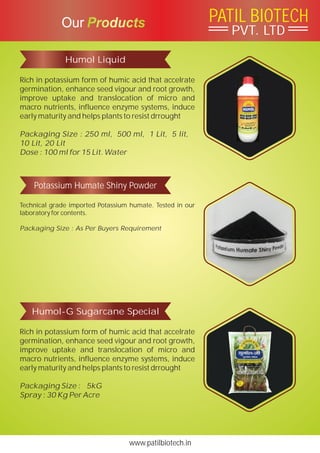 Patil Biotech Pvt. Ltd. Maharashtra India | PDF