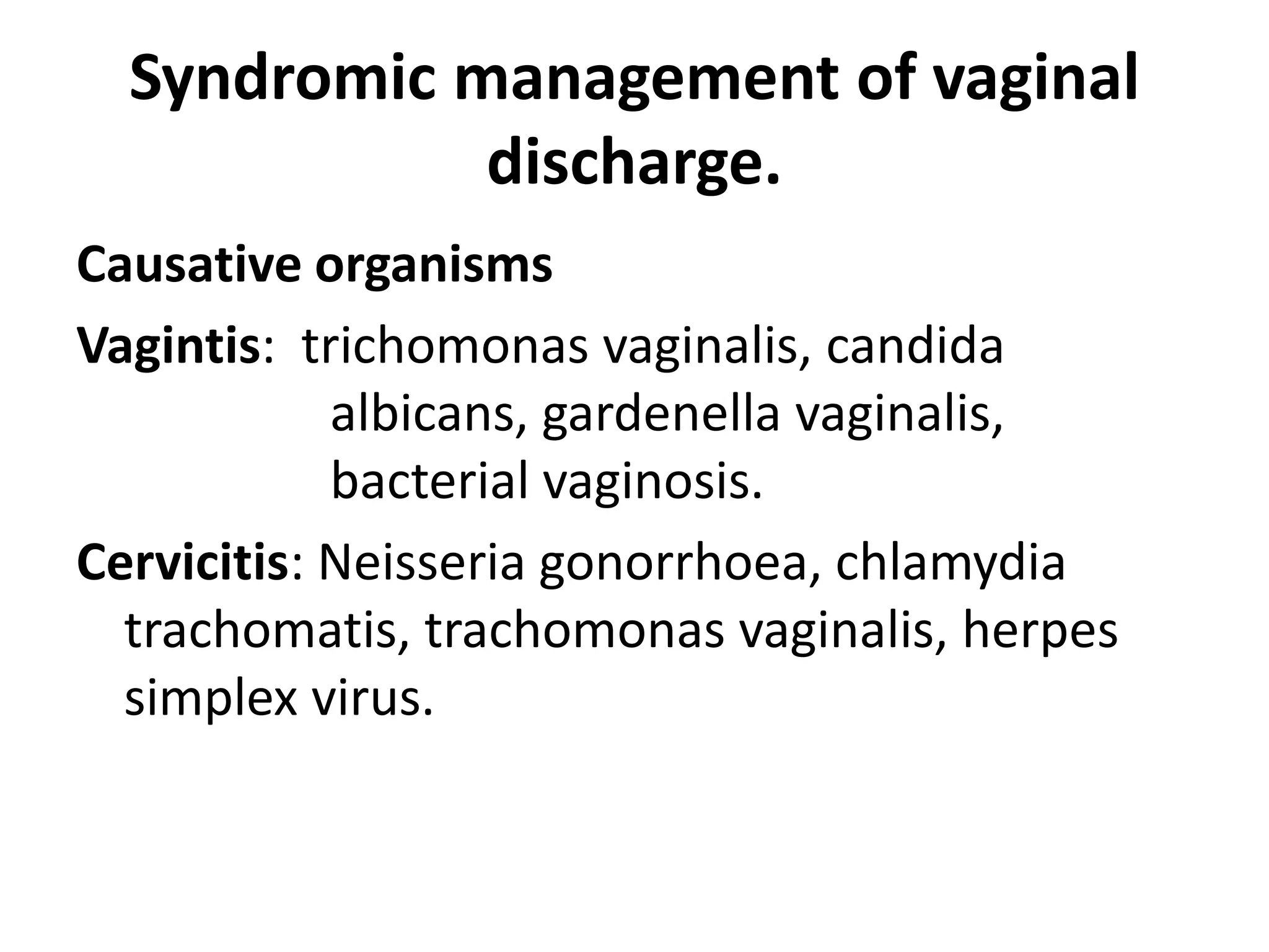 Syndromic approach to sexually transmitted diseases | PPTX