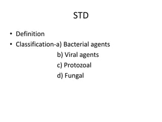 Syndromic approach to sexually transmitted diseases | PPTX