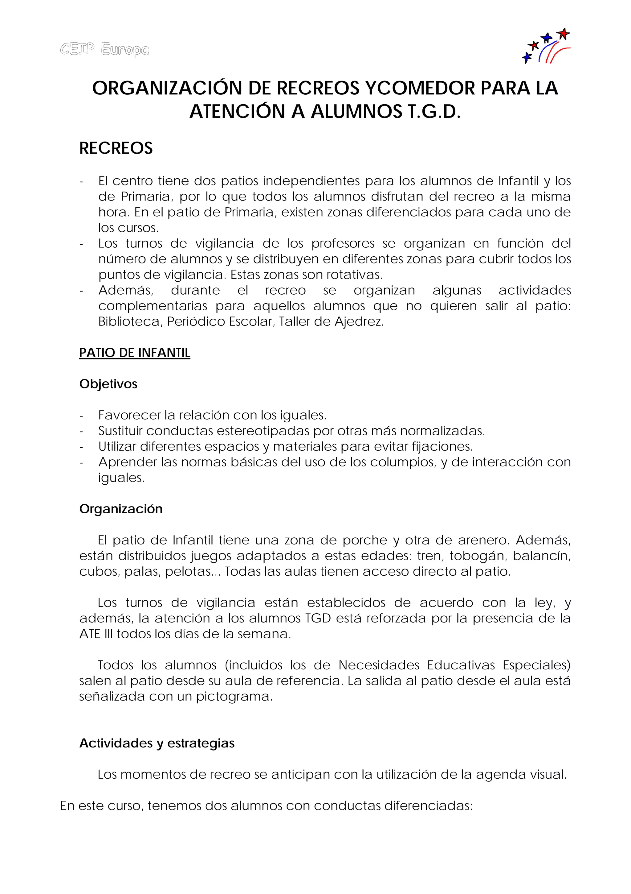 Patios y comedor europa pinto | PDF