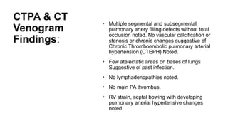 Chronic Thromboembolic pulmonary arterial hypertension (CTEPH) | PPTX