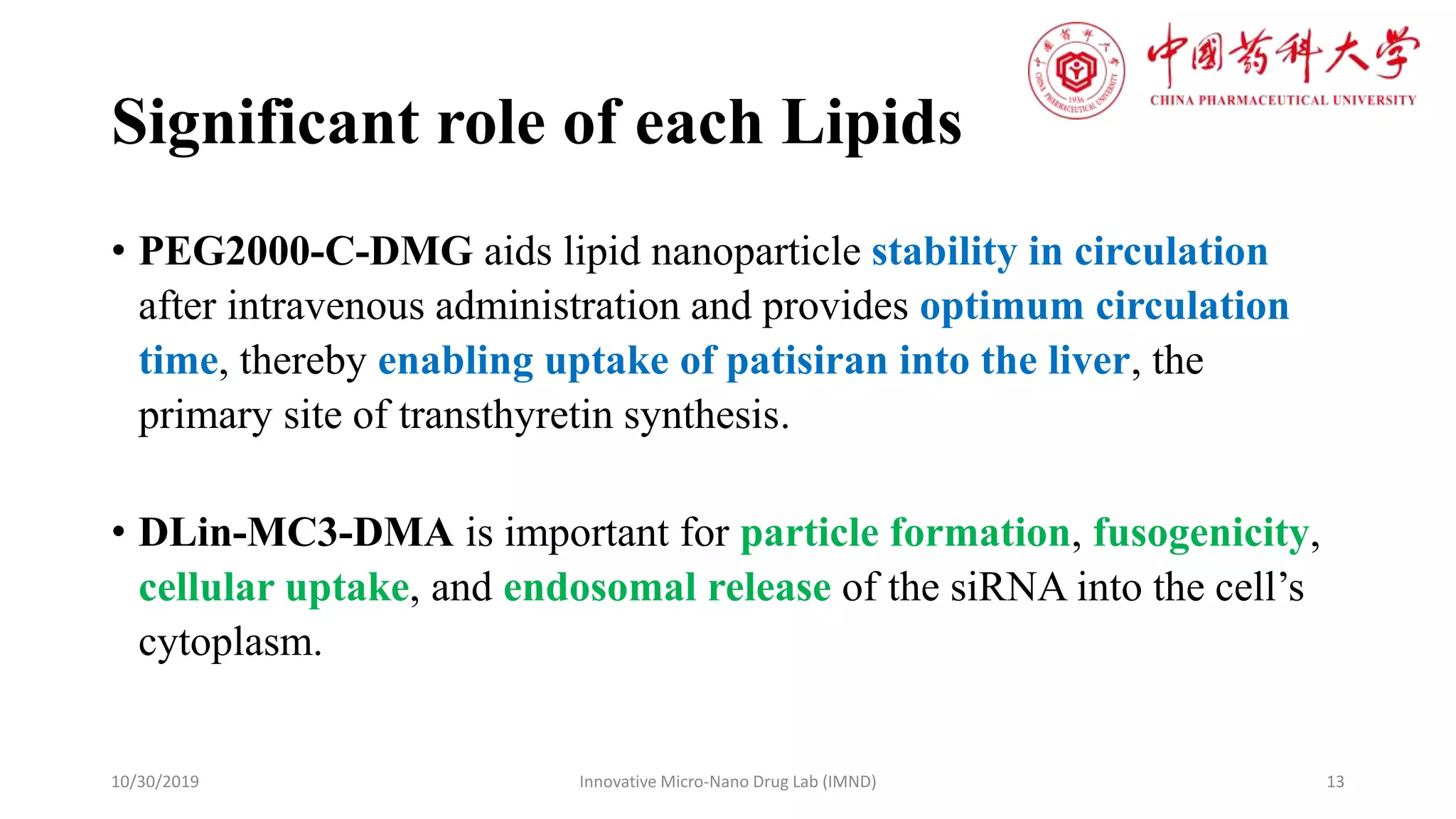 Patisiran in Hereditary Transthyretin Amyloidosis (hATTR) | PPTX