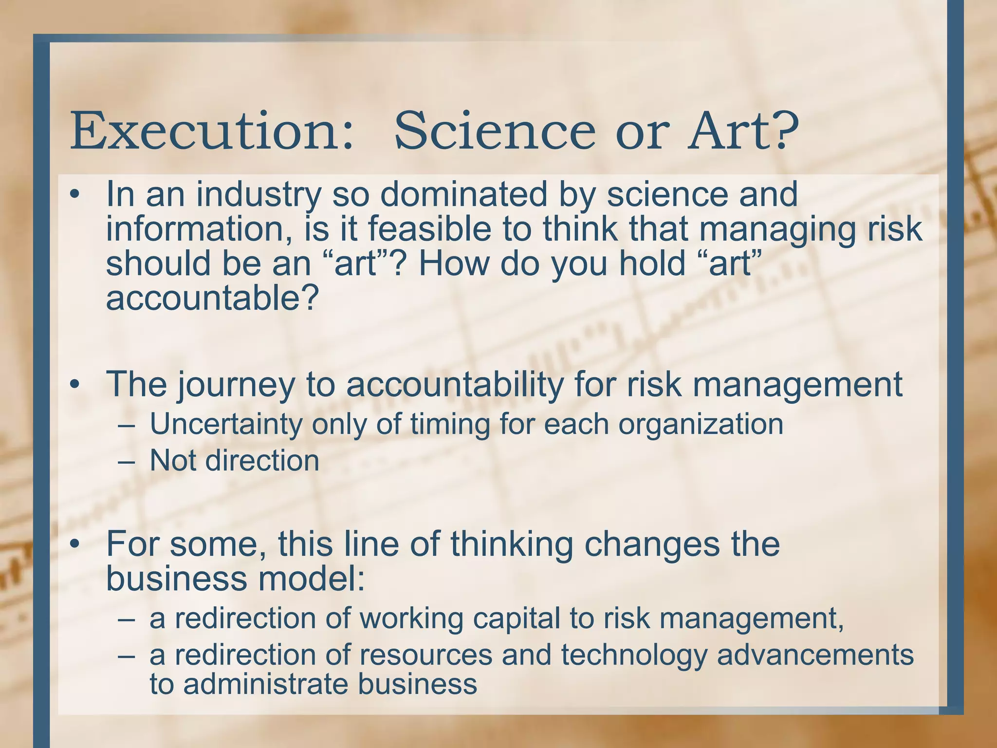 Risk Management Panel | PPT