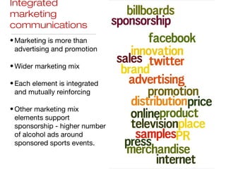 Alcohol sponsorship of sports | PPT