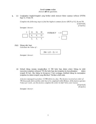 Pat matematik f1 | PDF
