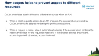 Oauth 2.0 Introduction and Flows with MuleSoft | PPT