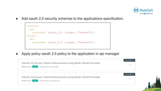 Oauth 2.0 Introduction and Flows with MuleSoft | PPT