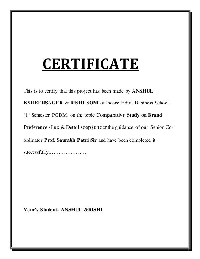 LUX AND DETTOL SOAP STATES PROJECT