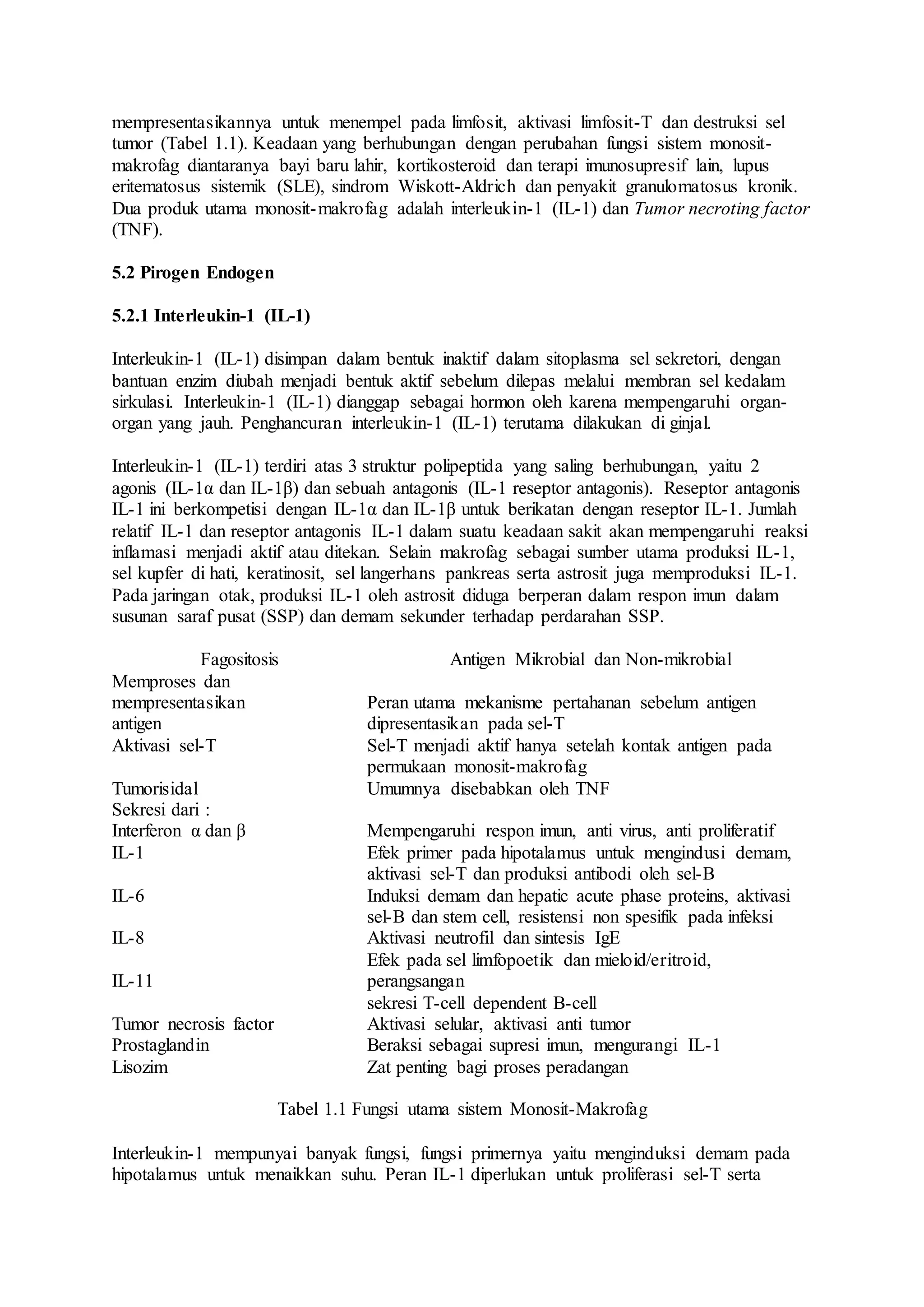 Patofisiologi demam | DOCX