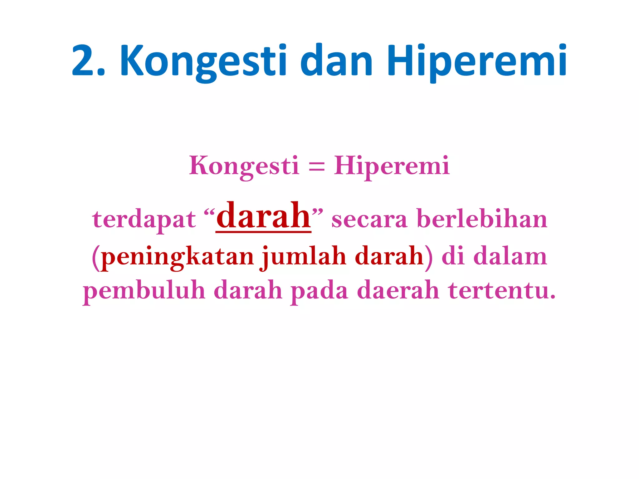 Patofisiologi gangguan sirkulasi cairan tubuh | PPTX