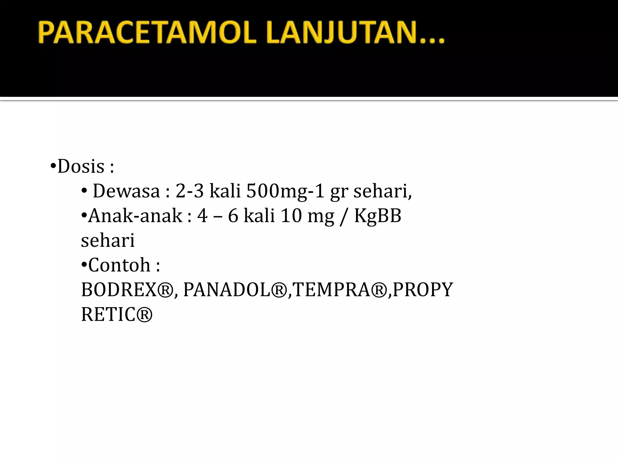 Patofisiologi nyeri, demam, serta obat analgetik | PPTX
