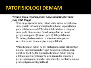 Patofisiologi nyeri, demam, serta obat analgetik | PPTX