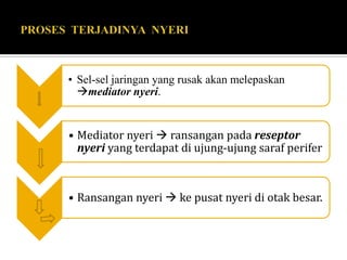 Patofisiologi nyeri, demam, serta obat analgetik | PPTX