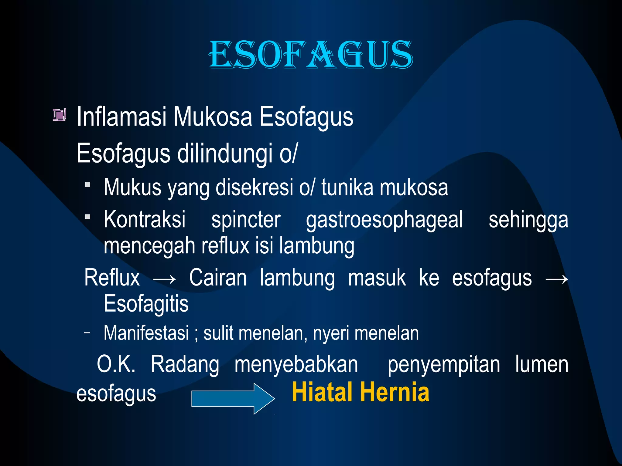 Patofisiologi pencernaan | PPT