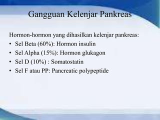 Patofisiologi Sistem Endokrin hormon pada sistem endokrin | PPT
