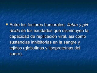 Patogenesis de las infecciones virales | PPT
