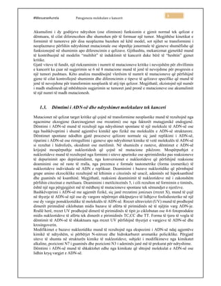 Patogjeneza molekular e kancerit !!!! | PDF