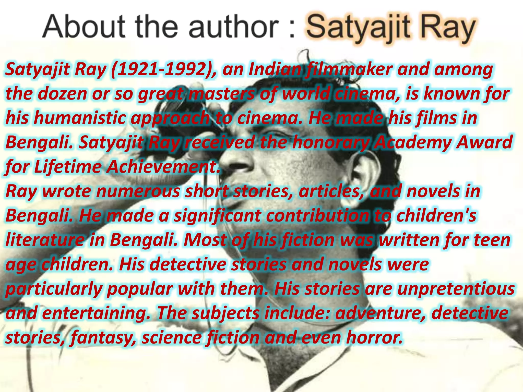 Patol babu PPT | PPTX