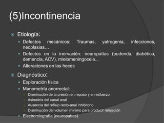 Patología anorrectal (v.2007) | PPTX