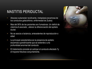 Patología benigna de mama | PPTX