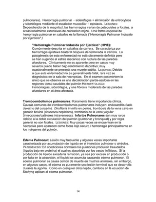 Patología del sistema respiratorio | PDF