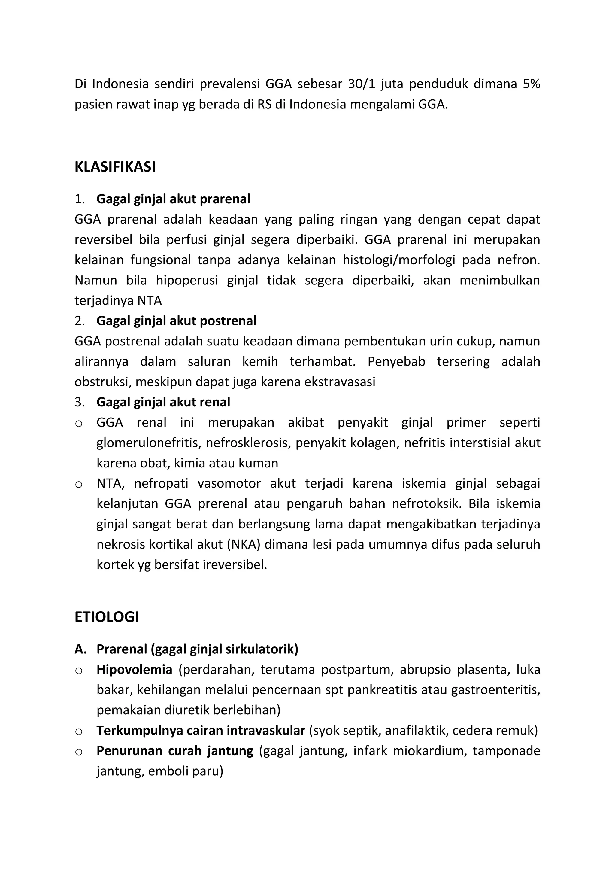 Patologi gagal ginjal | DOCX