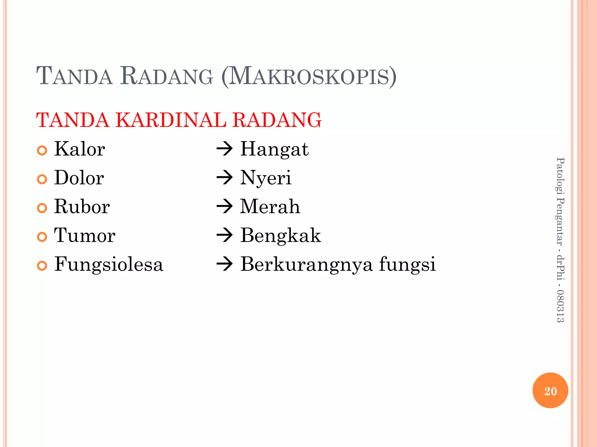 Pengantar Patologi | PDF