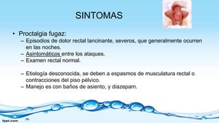 Patologia ano-rrectales | PPTX
