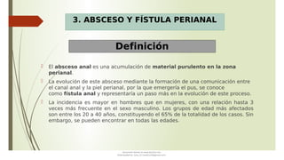Patología DEL ANO Y RECTO PATOLOGIA ANORECTAL | PDF