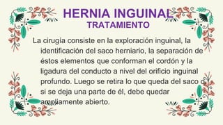 PATOLOGIA DEL CANAL INGUINAL -meneguellopptx | PPTX