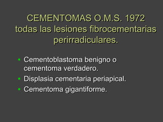 Patologia de los maxilares | PPT