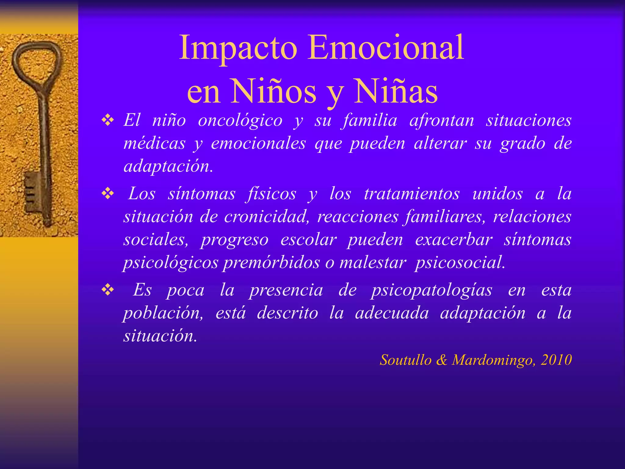 Patologia oncologica y el impacto emocional svp | PPT