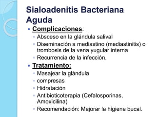 Patologia quirurgica de glandulas salivales | PPTX