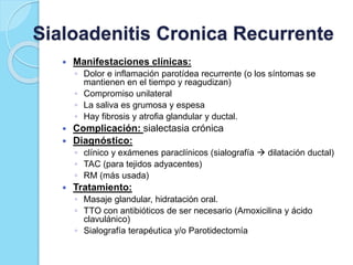 Patologia quirurgica de glandulas salivales | PPTX
