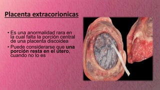 Patologias de la placenta.pptxmmmmmmmmmmmm | PPTX