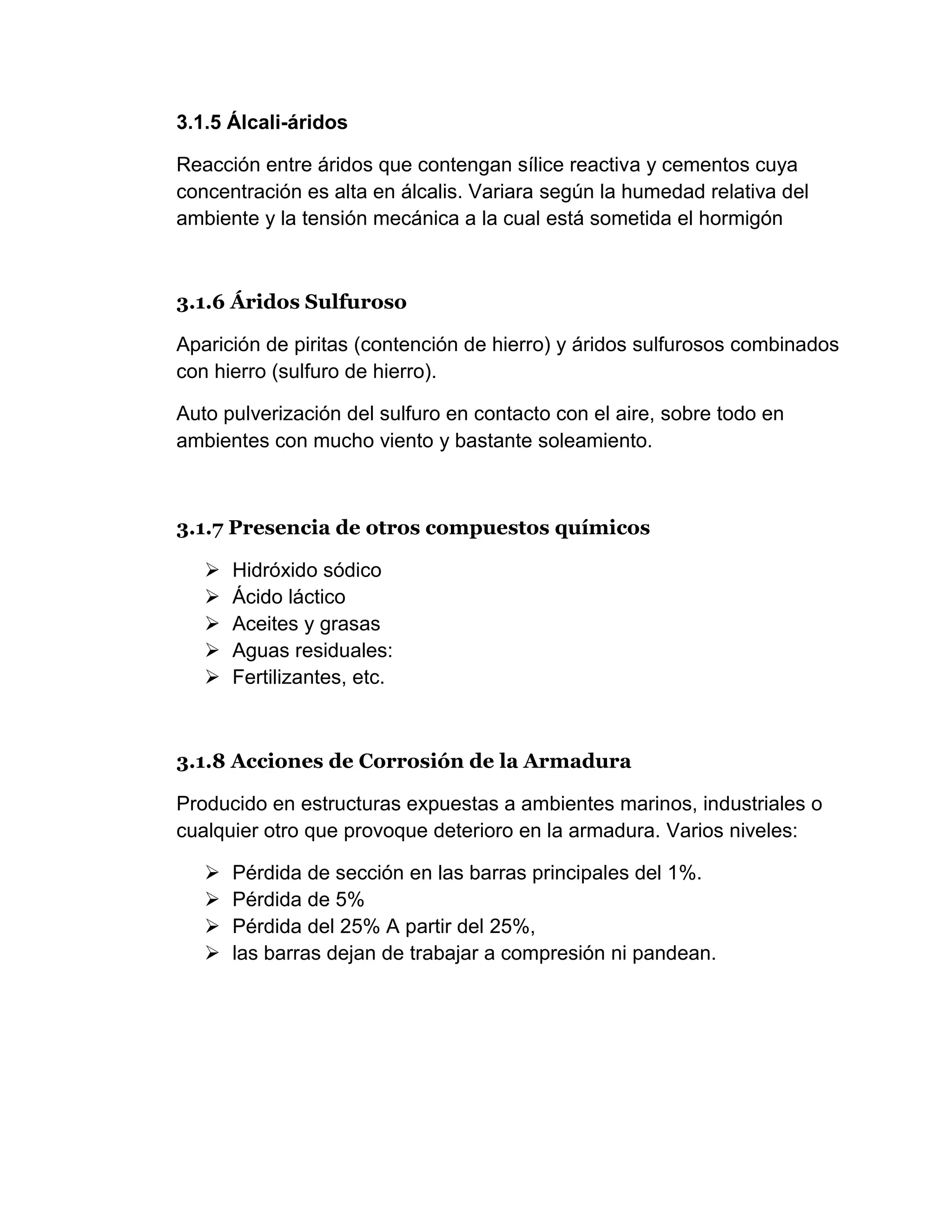 Patologias en el concreto | PDF
