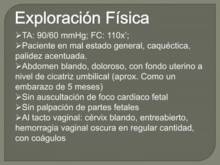 Patologias placentarias | PPTX