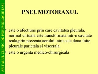 Patologie pleurala mihaescu | PPT