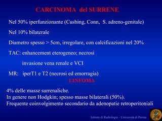 Patologie surrenali: metodologie diagnostiche | PPT