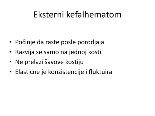 Patologija neonatalnog perioda | PPT