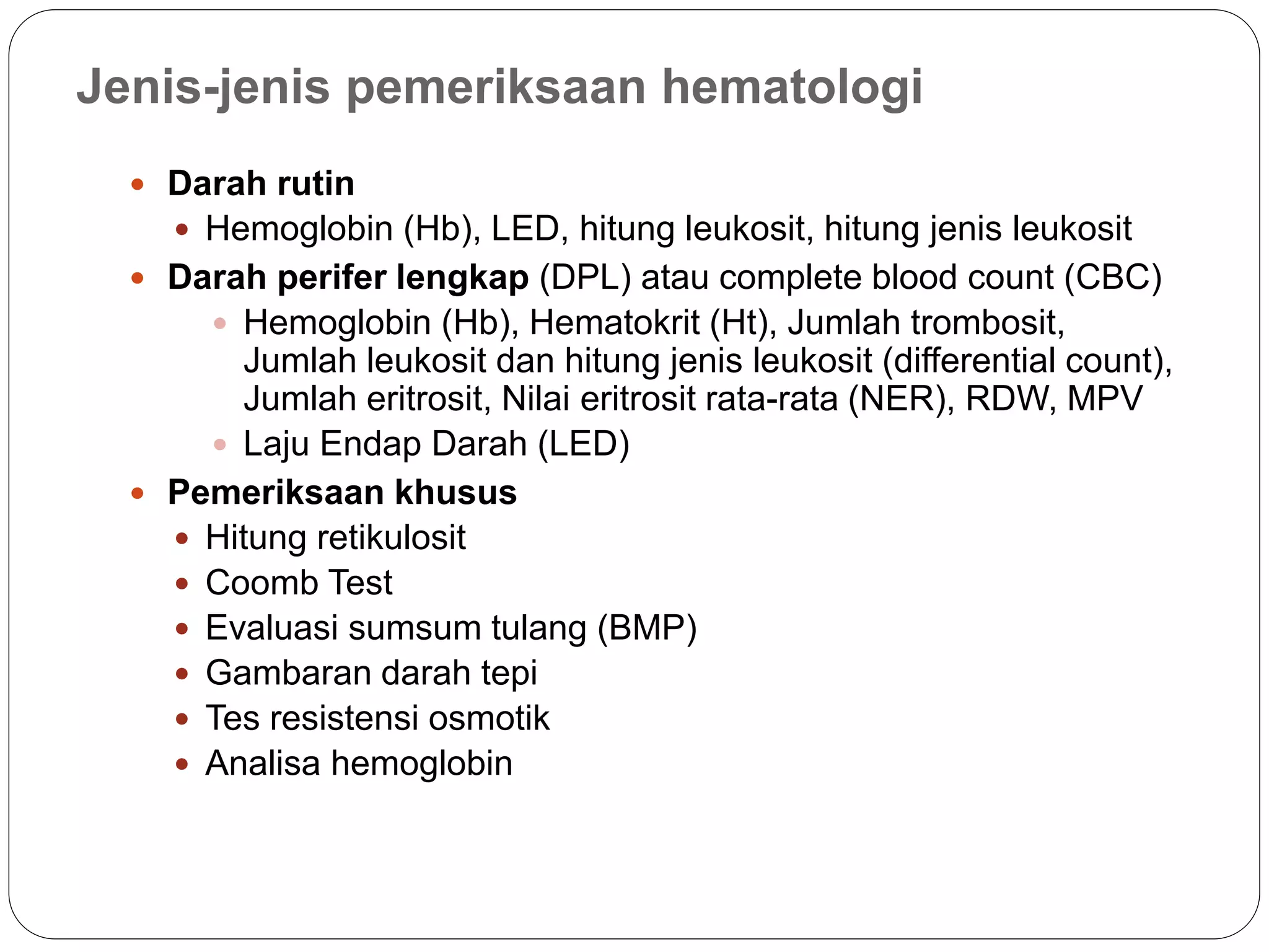 Patologi klinik (5,6) | PPTX